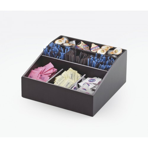 Midnight Bamboo Multi-Section Condiment Organizer - Cal-Mil Plastic ...